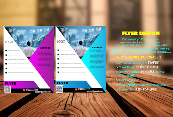Make your logo flyer if you want by Md_nafis_hasan | Fiverr