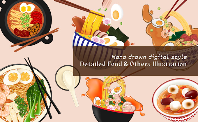 Draw detailed illustration of food and drink or other object by Cheddar ...