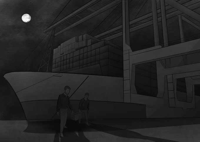 Draw movie scenes for you by Tanerrozgull | Fiverr