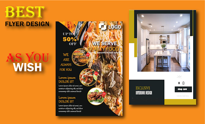 Design best flyers posters or banner by Pure_graphics7 | Fiverr