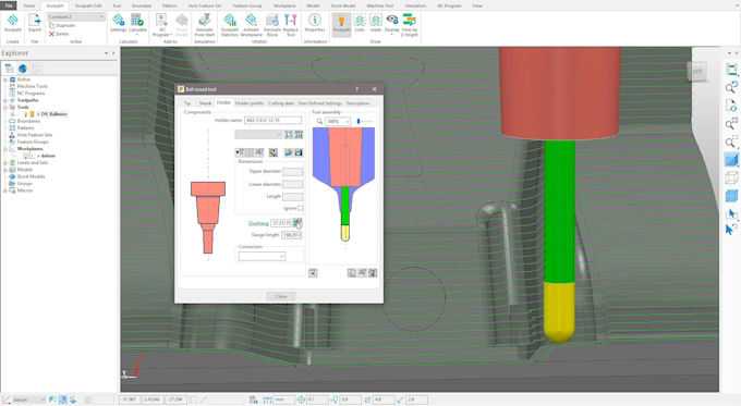 Do Cnc Programming On Powermill For 3 Axis Milling By Triotech786 Fiverr