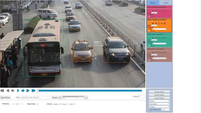 Do polygon, line, polyline, cuboid annotation by Winnieayieko | Fiverr
