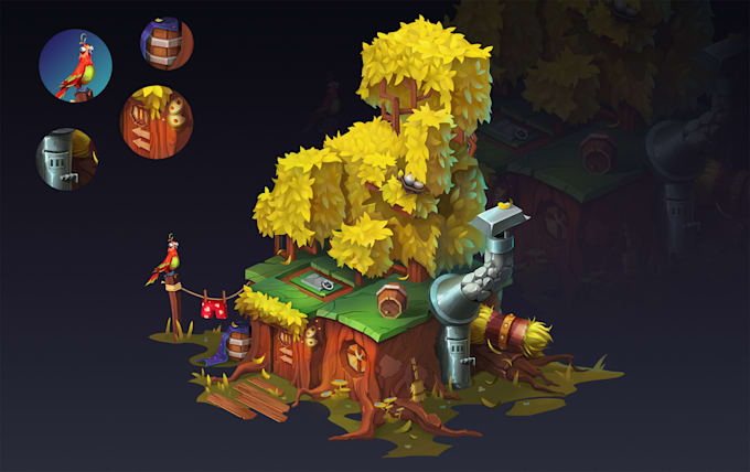 how to draw game environments