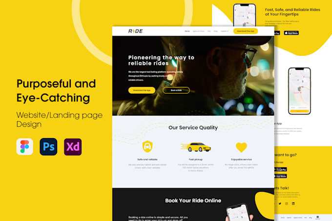 Do figma ui ux design for website and landing page by Samidevelops | Fiverr