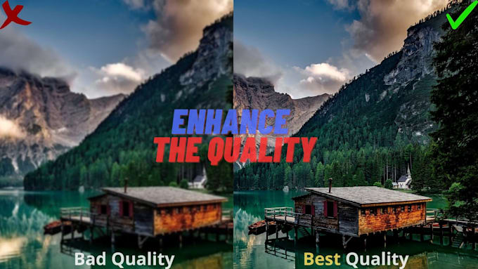 Enhance, upscale low res photo to high resolution by Xbraveart | Fiverr