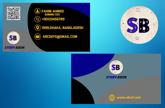 Design your business card by Fahimahahed | Fiverr