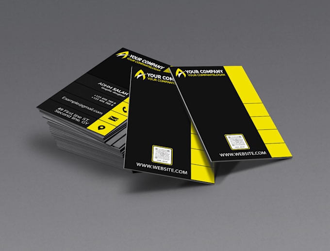 Make a professional business card design to represent your company by ...