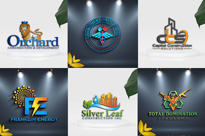 Modern minimalist versatile 3d business logo design by Tado_champlin | Fiverr