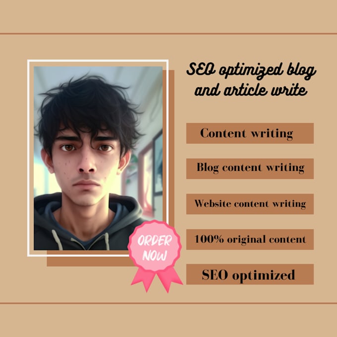Be your seo optimized blog and content writer by Shuvam22 | Fiverr