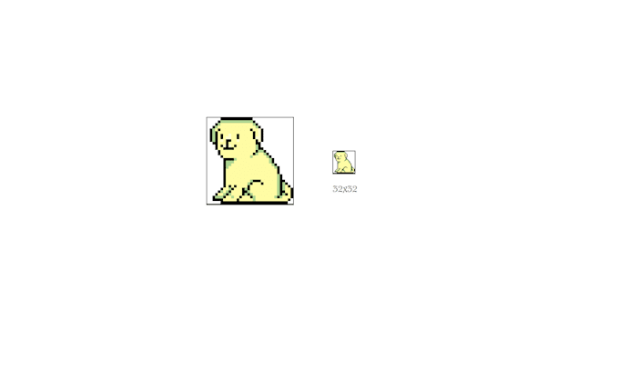 Turn your dog into a 32x32 pixel sprite by Kkann0794 | Fiverr