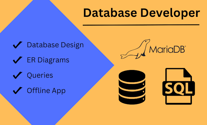 Do your database design, development and offline app by Alextsaf | Fiverr