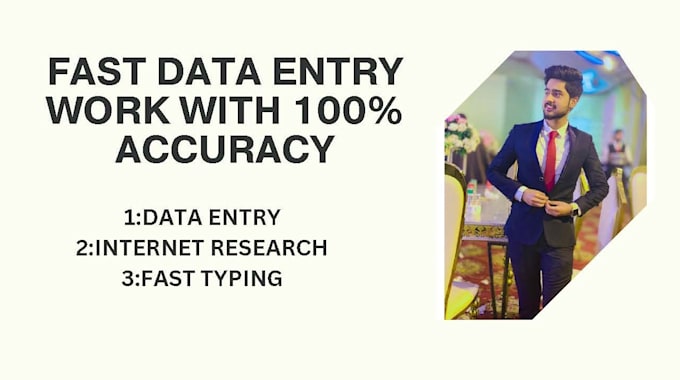 Do fastest data entry in one day , internet research by Abd_ghani09 ...