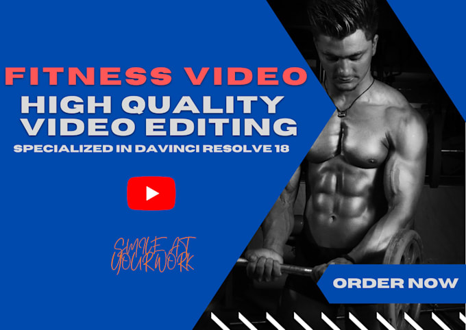 Professionally edit your fitness video for youtube by Leocappp | Fiverr