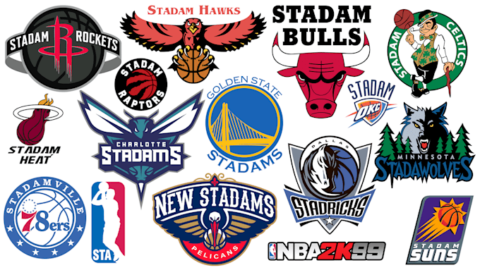 Make a professional custom nba sports logo with your name by Stadamp ...