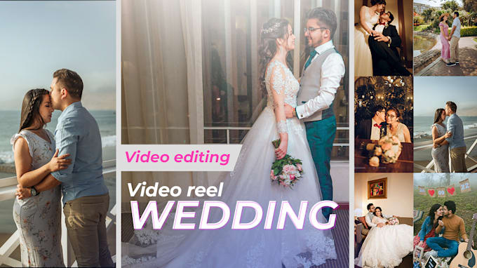 Edit wedding video footage with an elegant style by Zegavfx | Fiverr