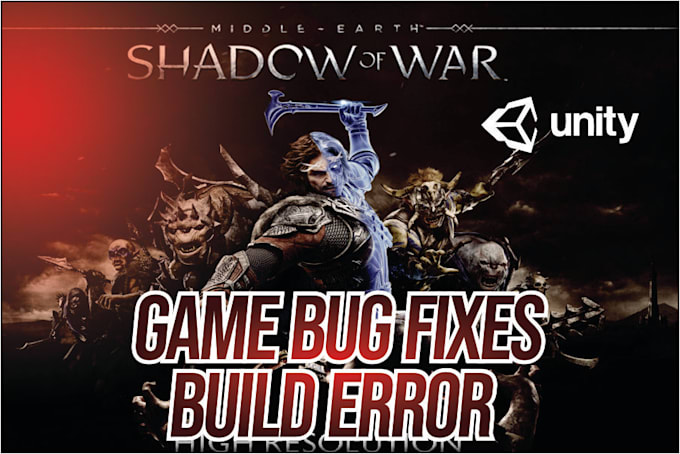 Fix any build errors or bugs in your unity game, install,repair, fix ... Fix any build errors or bugs in your unity game, install,repair, fix ...
