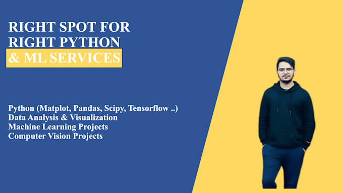 Do python data science and machine learning projects for you by ...