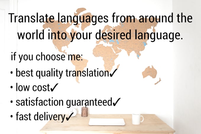 Translate worldwide languages into your required language by Muhammad ...