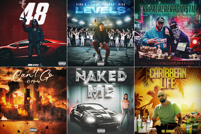 Design album cover art and mixtape cover design by Akee97 | Fiverr