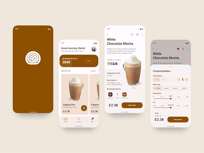 Help you turn your idea into a beautiful app design by Japang_ly | Fiverr