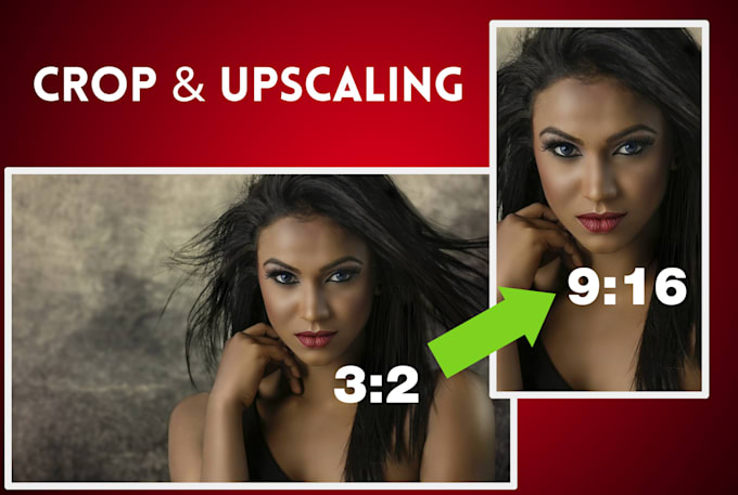 Do crop, resize and upscale your images and photos by Enhanceshop | Fiverr