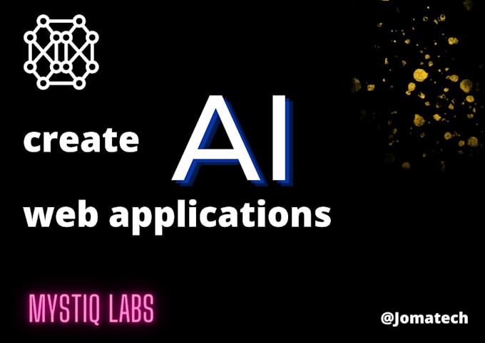 Develop an ai web application for your startup by Jomatech | Fiverr