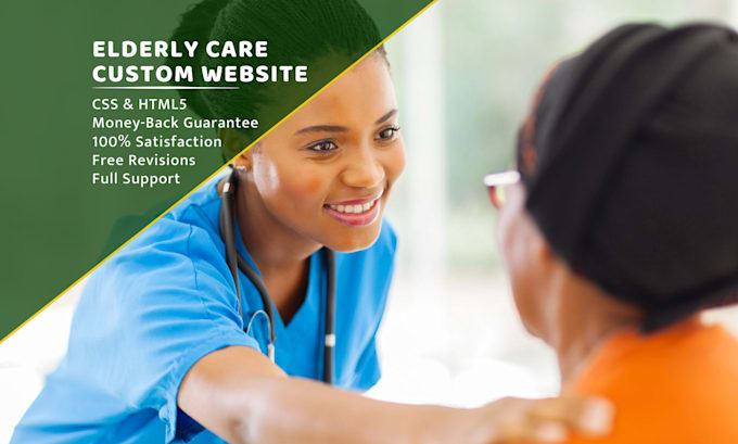 Build elderly care, home care website, landing page by Betavideoz | Fiverr
