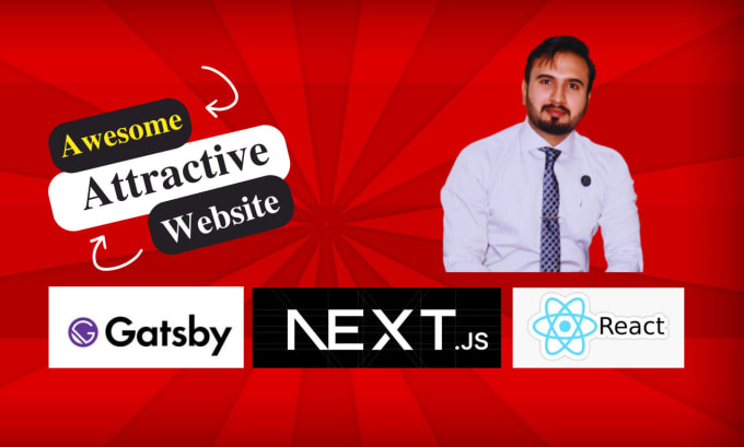 Build your nextjs, reactjs, gastbyjs, typescript website by Hasansattar ...