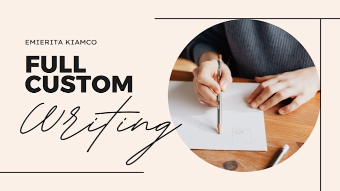 Write anything, full customization by Olcynkiamco | Fiverr