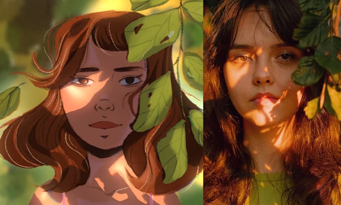 Create illustrations from photo reference by Paulinaoffenbac | Fiverr