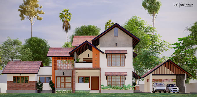 Do architecture 3d modeling and rendering by Ananthuanil180 | Fiverr