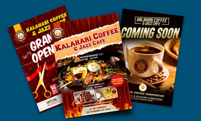 Design creative poster, flayers, postcard,brandings for you by ...