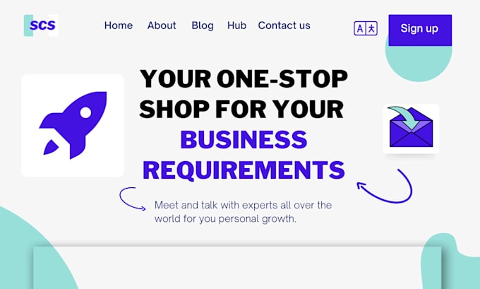 Design a formal and modern website by Ilyassbacime | Fiverr