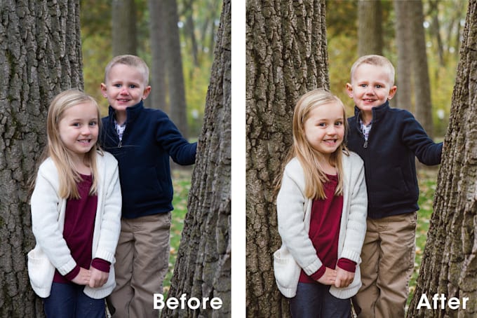 Cull, edit, and retouch family portraits and event photo by Ghazzalim | Fiverr