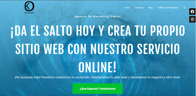 Crearé el mejor sitio web para tu negocio by Okuruguay1 | Fiverr