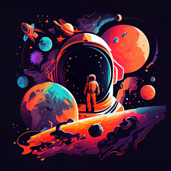 Create fantastic concept art and illustrations using midjourney ai by Tethereddigital | Fiverr