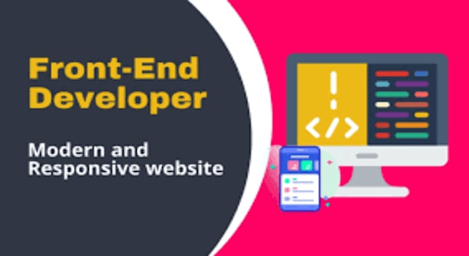 Be Your Front End Web Developer Using Html Css Javascript By Ahmadfayyaz14 Fiverr
