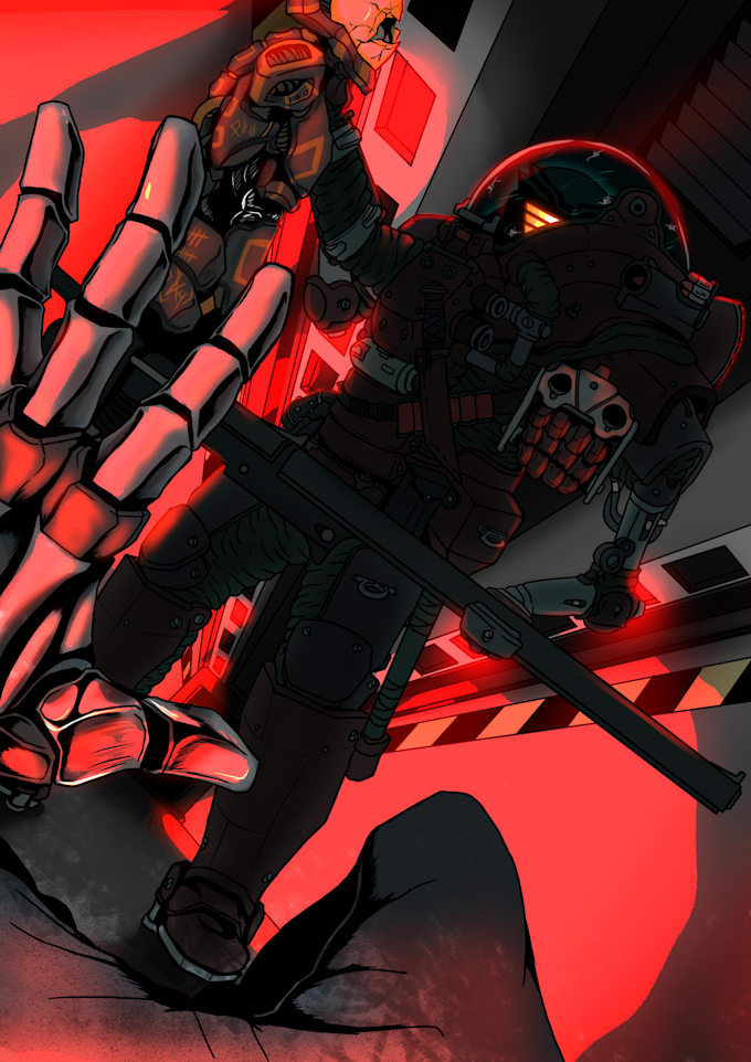 Draw your dnd or roleplay characters by Middi_ | Fiverr