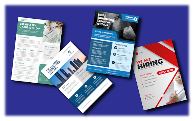 Create flyer design and brochure design asap by Pixel_ai | Fiverr