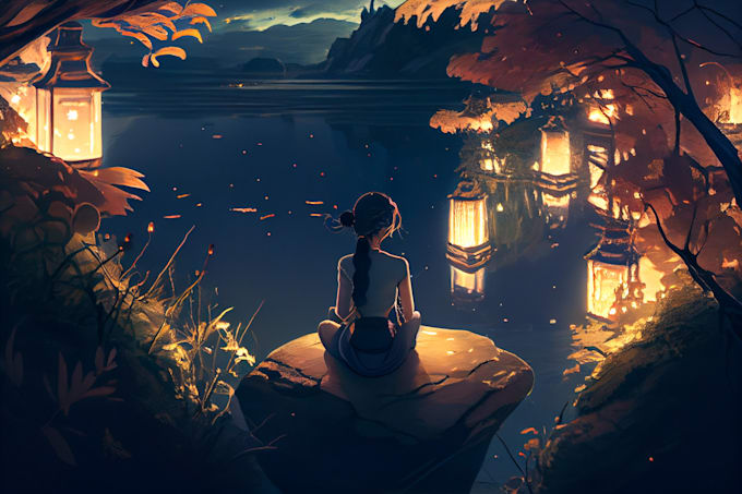 Create lofi album cover,custom lofi artworks, for album ,youtube by ...