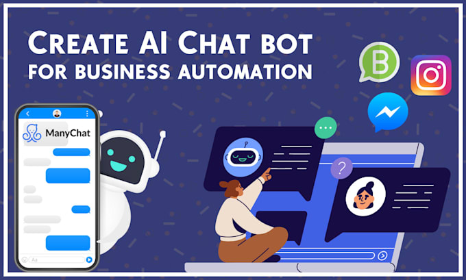 Create a custom ai chatbot for your business and socialmedia by Zeeshan ...