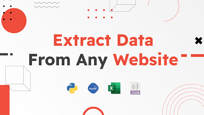 Extract data from any website by Imranakki05 | Fiverr Extract data from any website by Imranakki05 | Fiverr