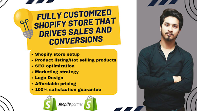 Create a stunning shopify store that drives sales and conversions by Edgfuture | Fiverr