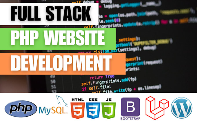 Build php mysql website as full stack web developer, php laravel web developer by Cblogicss | Fiverr