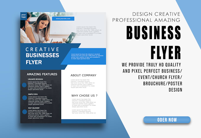 Faire du design en flyer professionnel