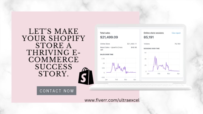 Craft a bespoke shopify marketing strategy to scale your brand empire by Ultraexcel | Fiverr