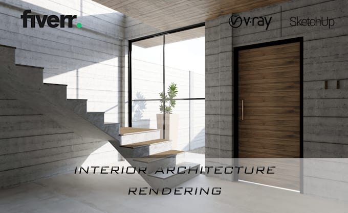 Render your interior room with vray and sketchup by Ianmedina756 | Fiverr