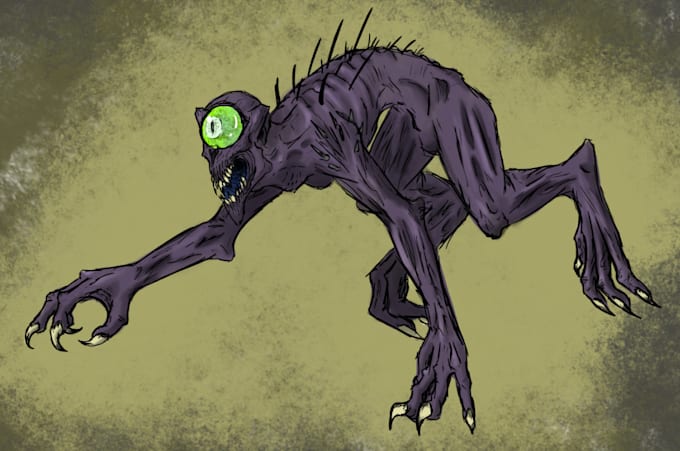 Draw your character or creature by Bethpike373 | Fiverr