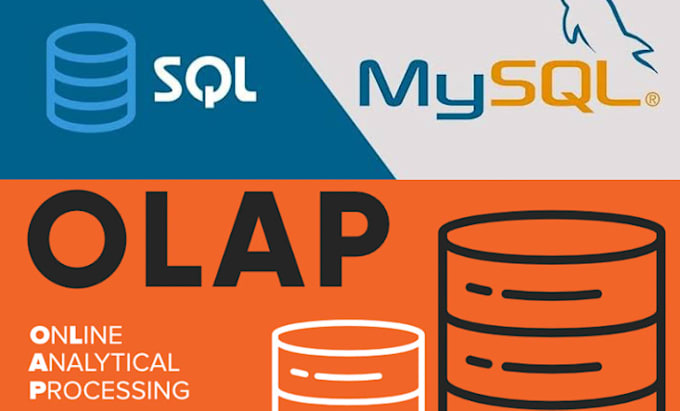Do sql database,mysql ,olap query ,diagramme by Moundercherait | Fiverr