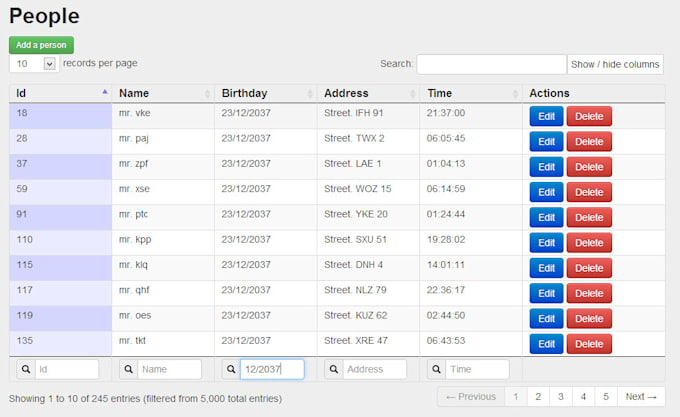 Build advance grid using jquery datatable for professional by Arpit ... Build advance grid using jquery datatable for professional by Arpit ...